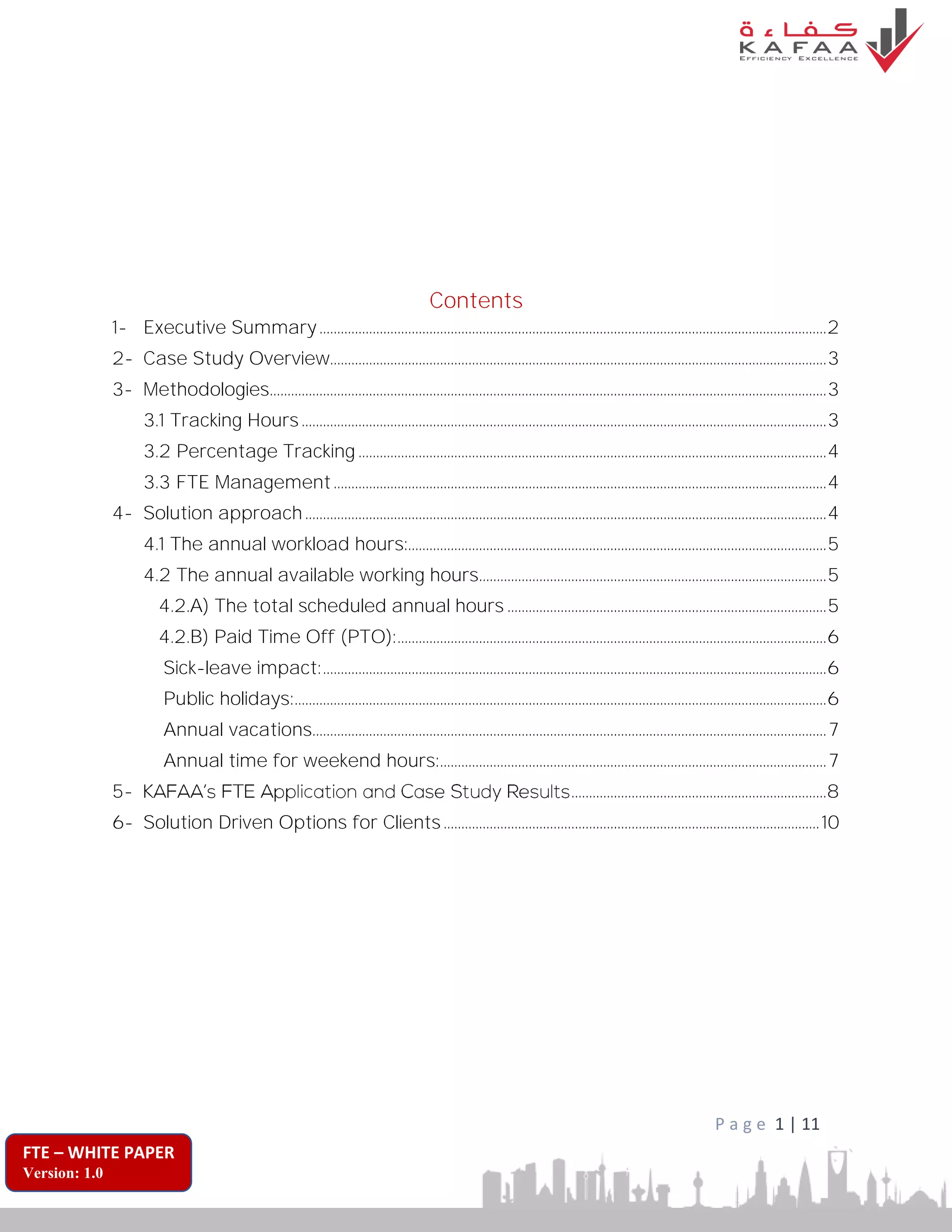 Manpower optimization using full time equivalent (FTE) | PDF