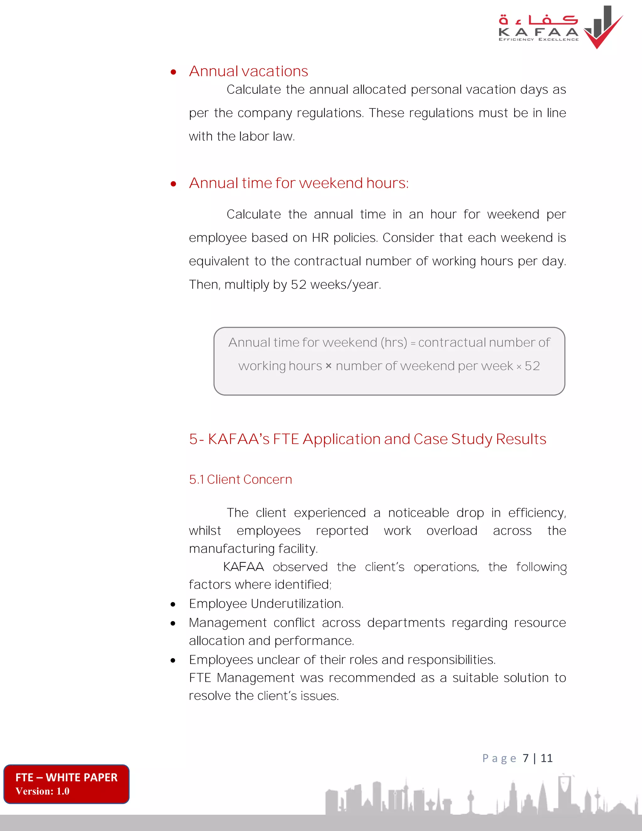Manpower optimization using full time equivalent (FTE) | PDF