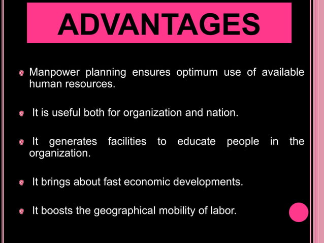 MANPOWER PLANNING | PPTX