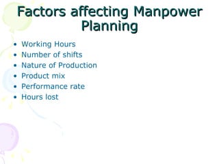 Manpower Planning | PPT