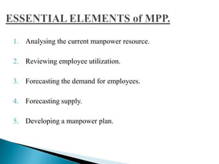 Manpower planning | PPTX | Logistics and Transportation Industry ...