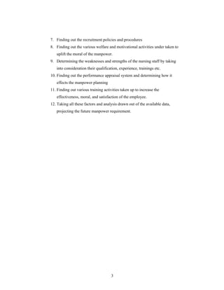 Manpower planning | PDF