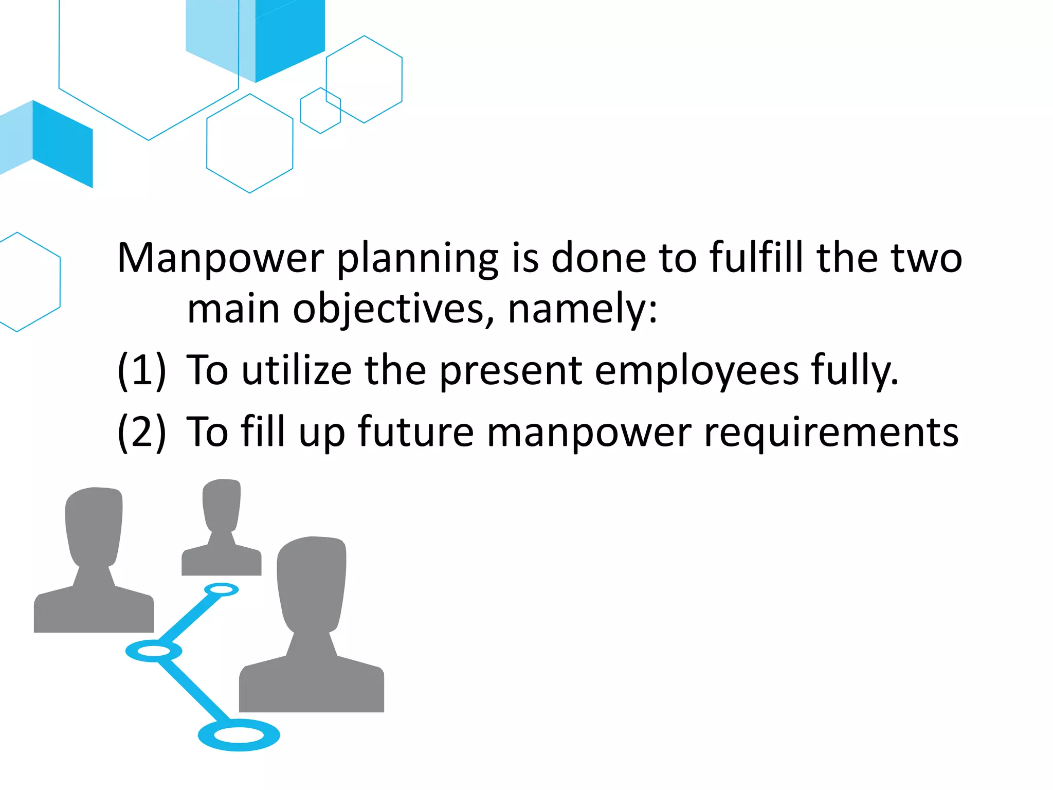 Manpower planning for a construction company | PPTX