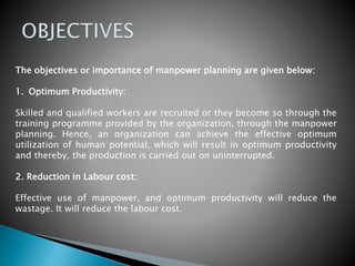 Manpower planning | PPT