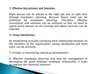 Manpower planning | PPT