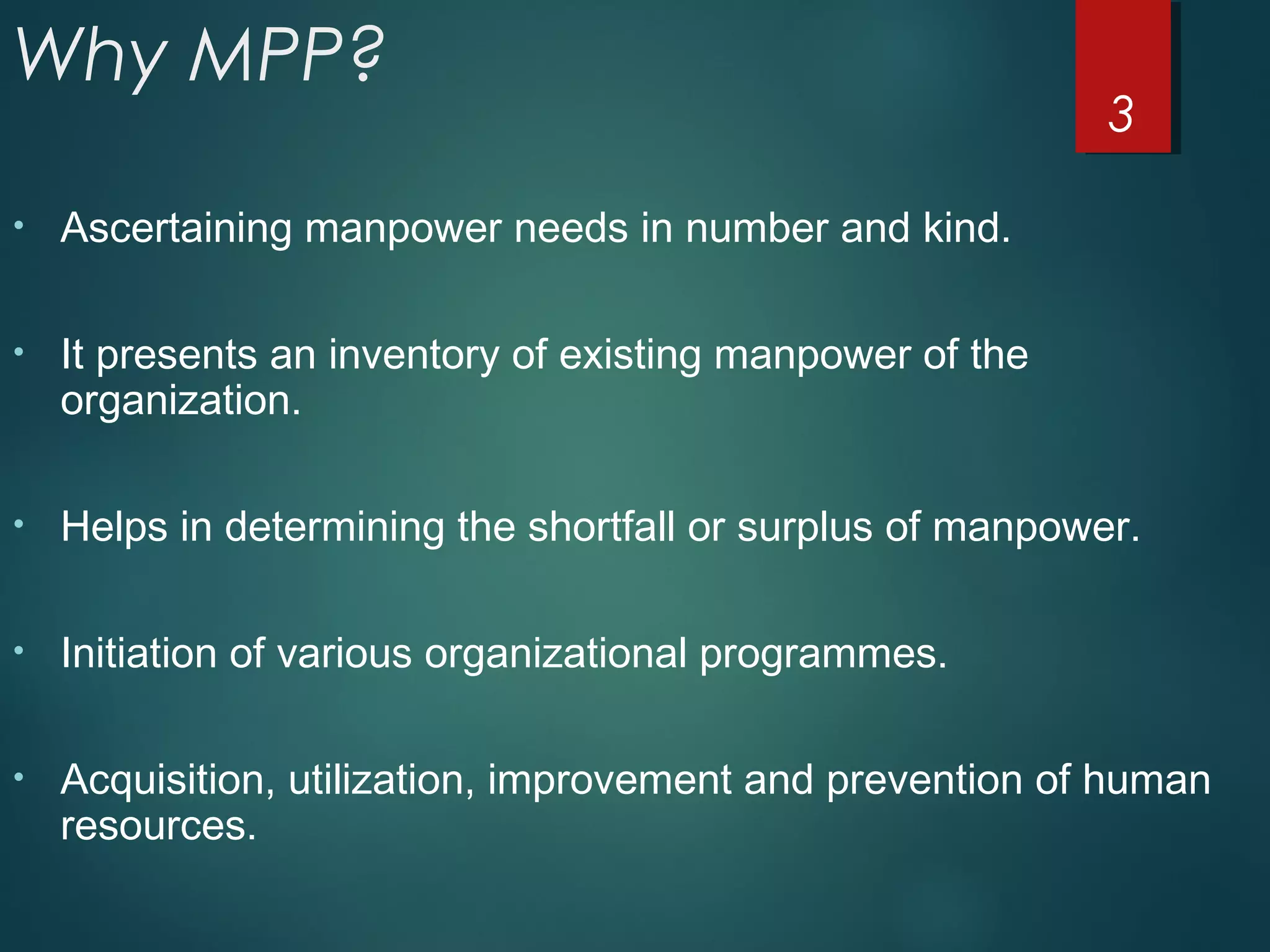 Manpower Planning | PPT