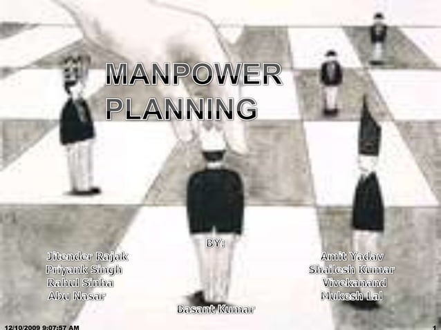 Manpower Planning | PPTX