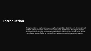 Manpower Planning and Employment Types.pptx