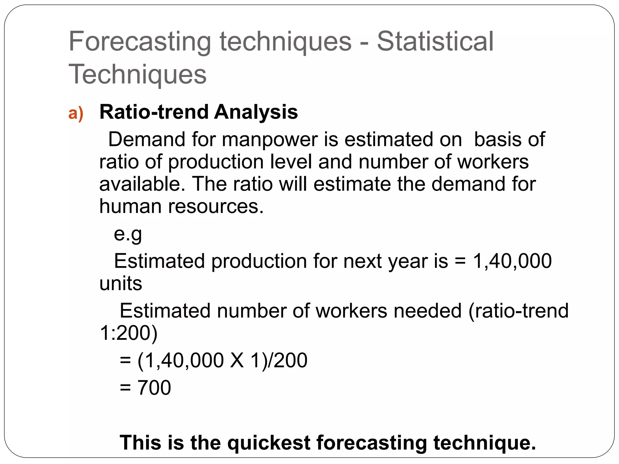 Manpower planning | PPTX