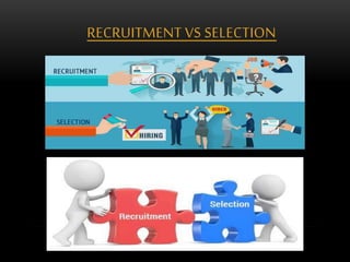 Manpower planning, Recruitment and Selection | PPTX