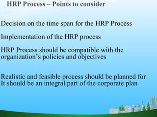 Manpowerplanning steps | PPT | Human Resources | Business