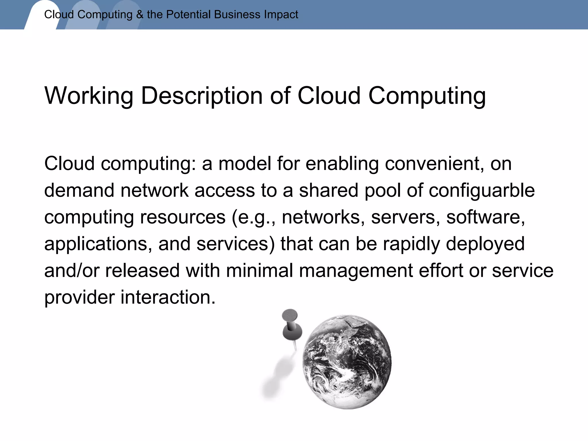 Manpower Professional Cloud Computing Introduction | PPT