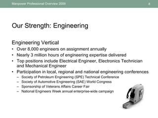 Manpower Professional Overview 2010 | PPT