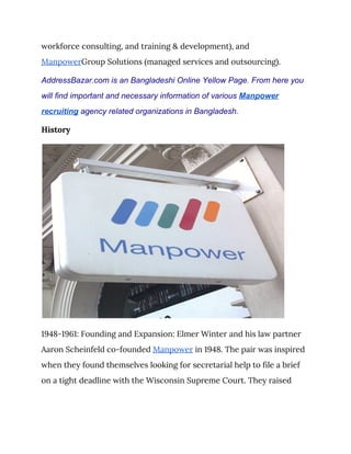 Manpower recruiting | PDF