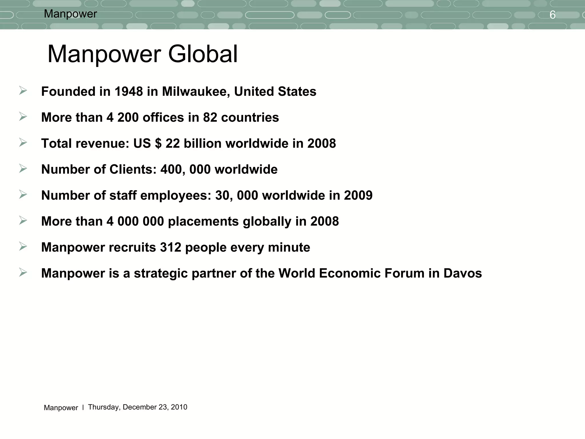 Manpower Services | PPT