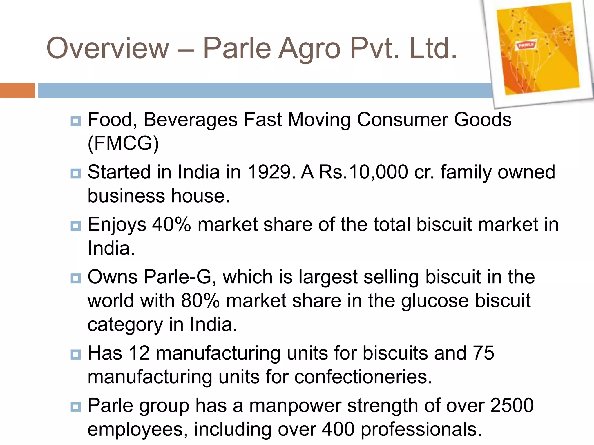 Parle G, operations management by Manpreet singh digital | PPTX
