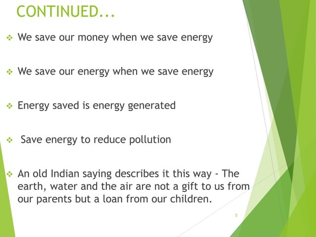 World Energy Conservation Day | PPTX