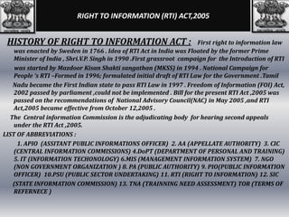RIGHT TO INFORMATION ACT 2005 ,FULL THEORY-MANPREET SINGH (B.COM) | PPTX