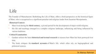 Mani and the Birth of Dualism: A Journey Through Ancient Spirituality | PPT