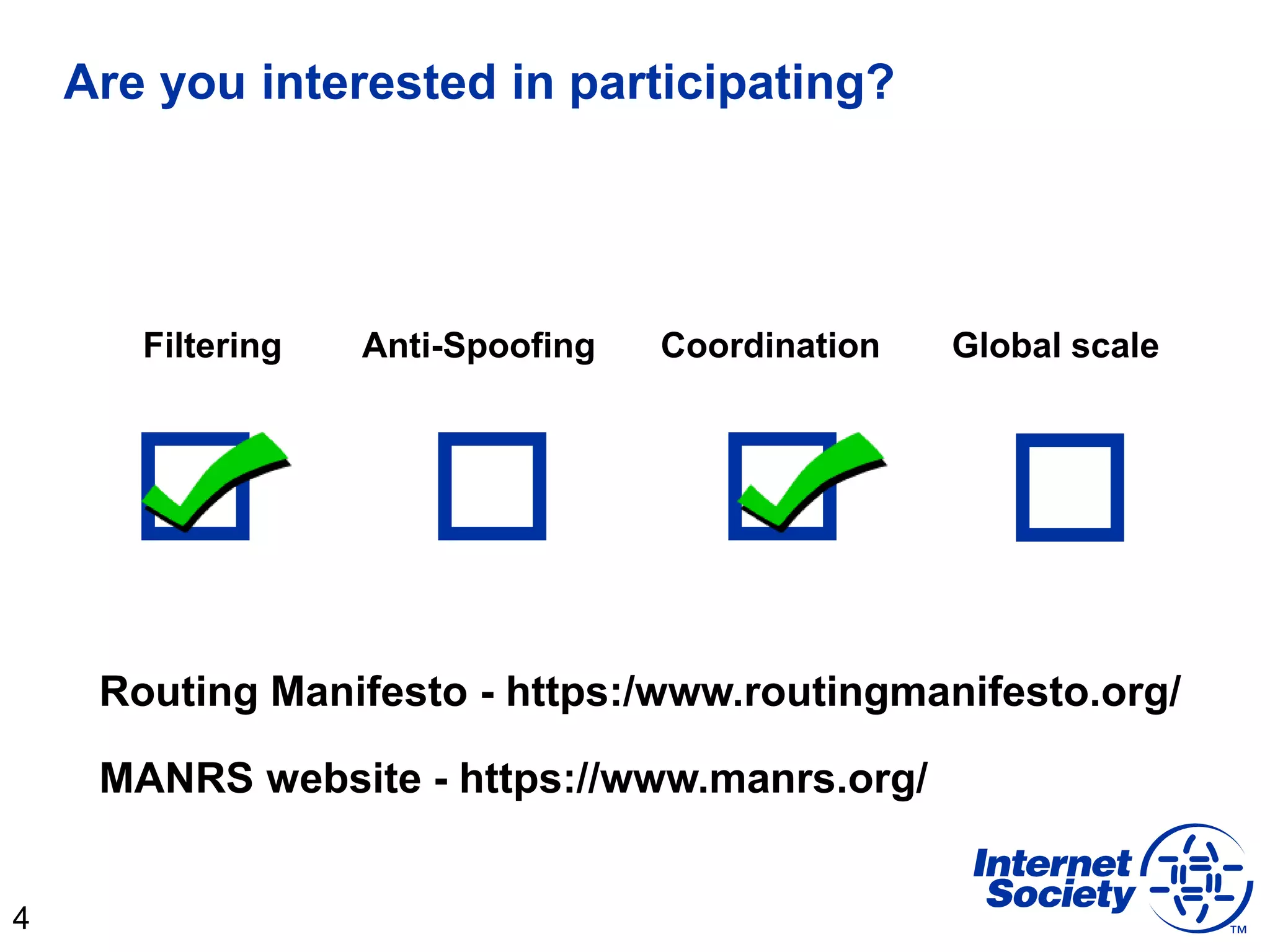 ION Hangzhou - MANRS Presentation | PPTX