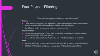 MANRS - Introduction to Internet Routing Security | PPTX