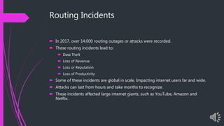 MANRS - Introduction to Internet Routing Security | PPTX
