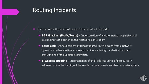 MANRS - Introduction to Internet Routing Security | PPTX | Internet Safety | Parenting