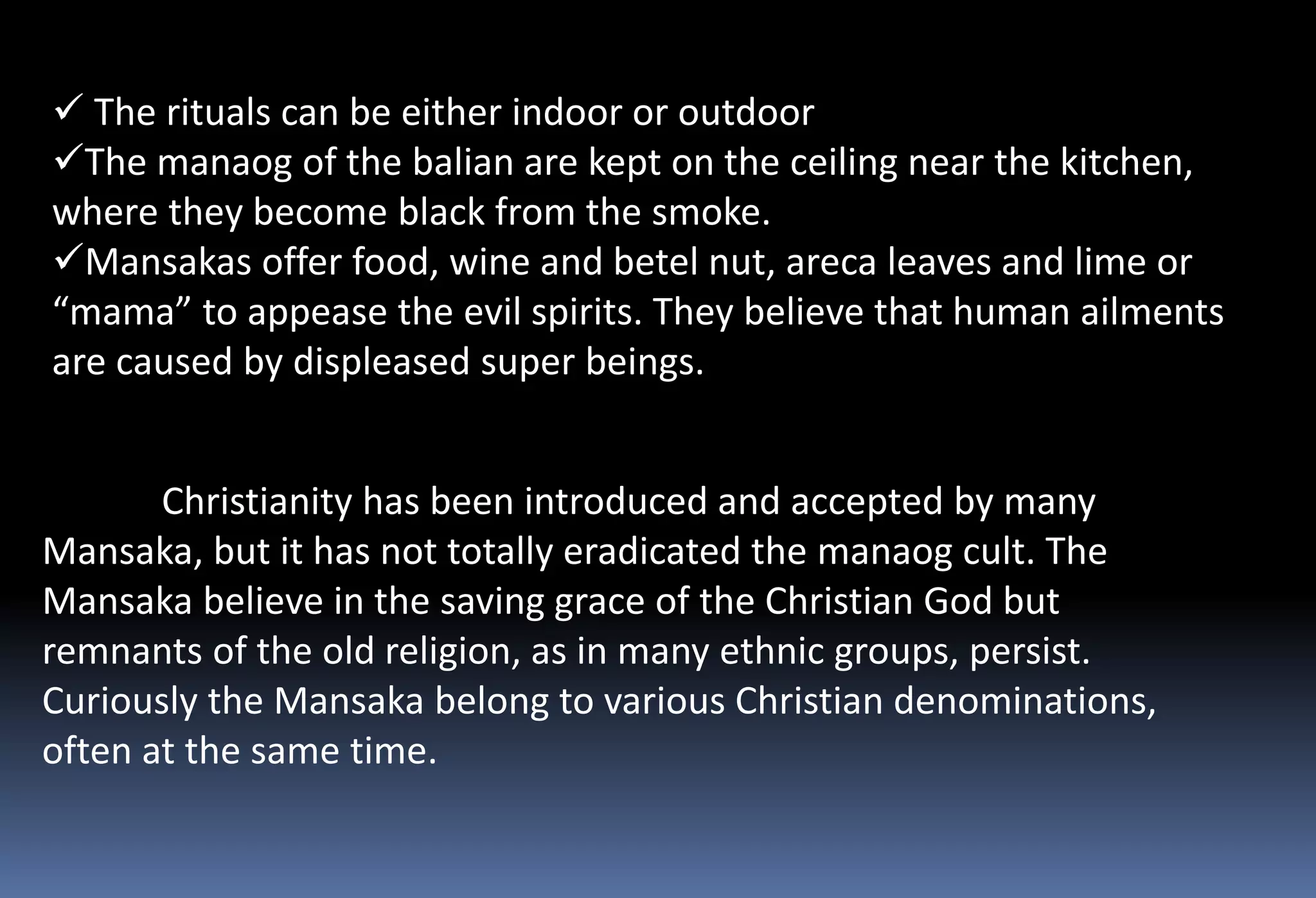 Mansaka tribe | PPTX