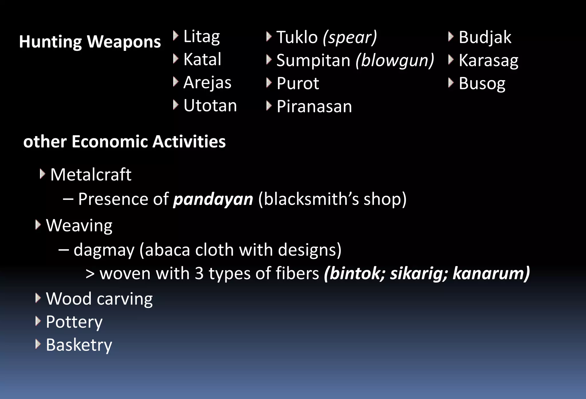 Mansaka tribe | PPTX