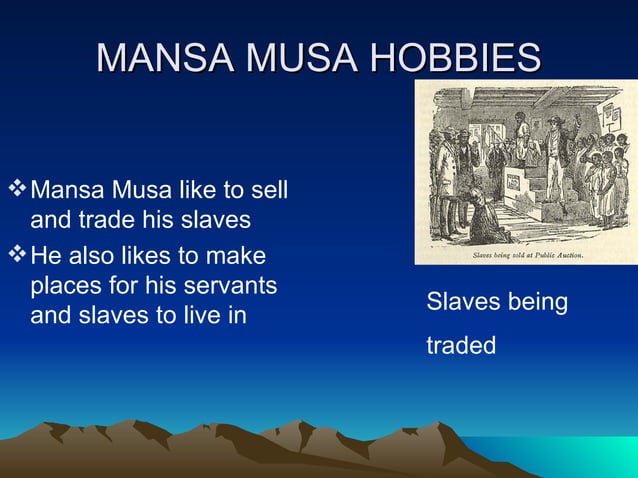 Mansa Musa | PPT | Islam | Religion & Spirituality