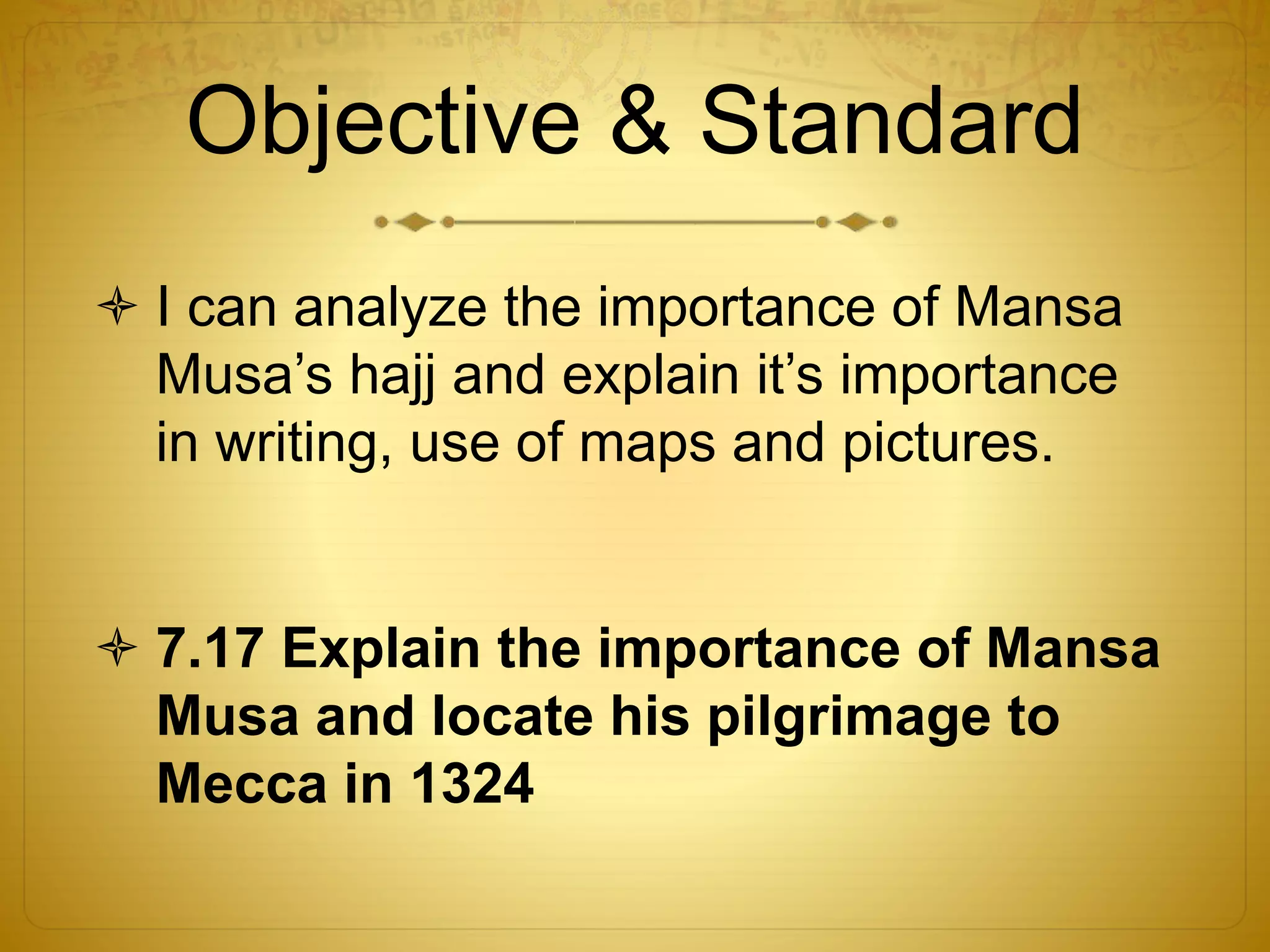 Mansa musa | PPTX