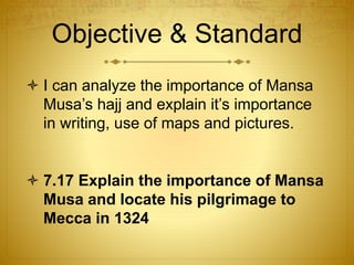 Mansa musa | PPTX