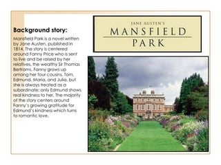 Mansfield Park: A Blended Family | PDF