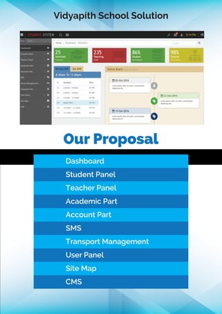 School Management Software Proposal | PDF