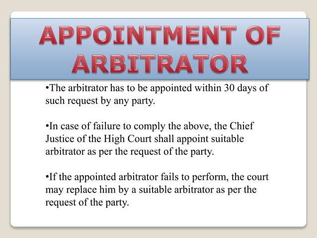 Arbitration In India | PPTX