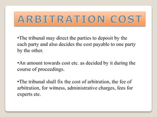 Arbitration In India | PPTX