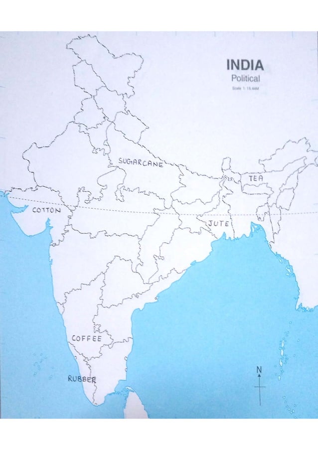 Class 10 Map work of social science.pdf | Geography | Science