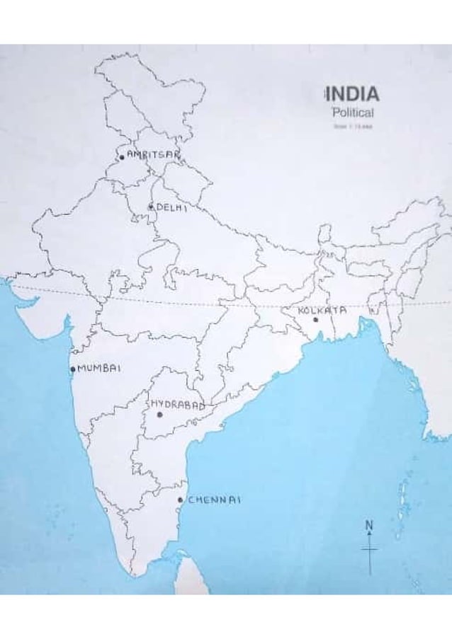 Class 10 Map work of social science.pdf | Geography | Science