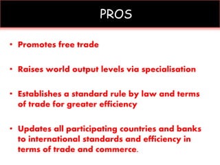 WORLD TRADE ORGANIZATION | PPTX