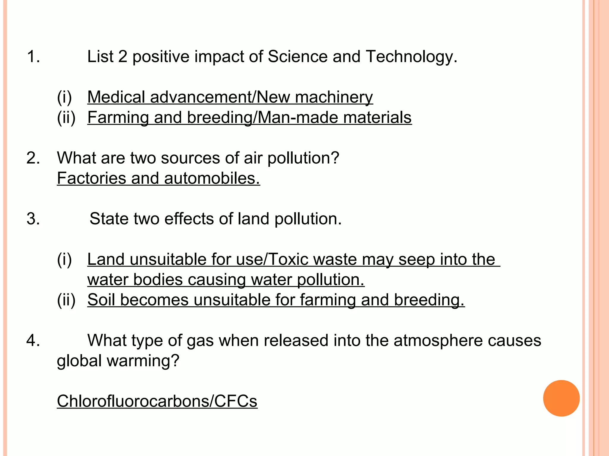 Man’s impact on the environment | PPT