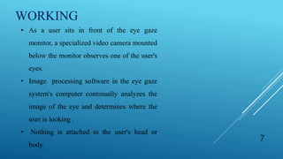 Eye gaze technology | PPTX
