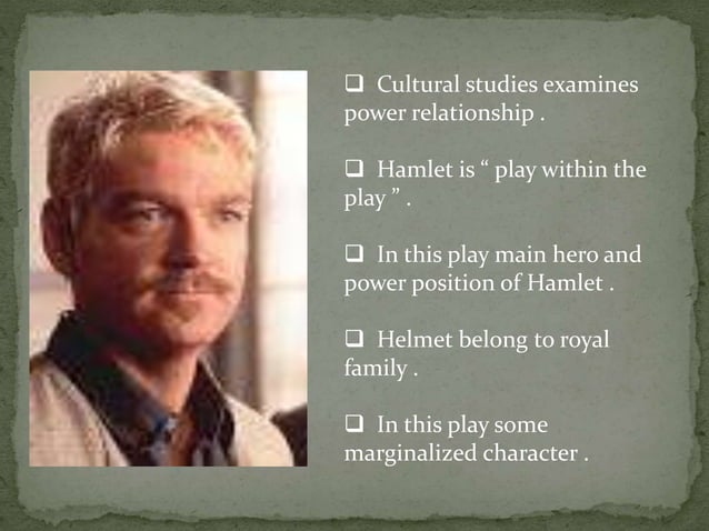 Hamlet: Power politics | PPTX