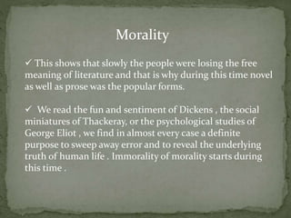 Characteristic of victorian age | PPTX