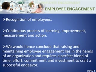 PROJECT ON EXISTING EMPLOYEE ENGAGEMENT SYSTEM | PPT