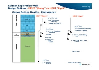 Culzean HPHT: Lessons Learnt From Maersk Oil UK's 1st HPHT Exploration ...