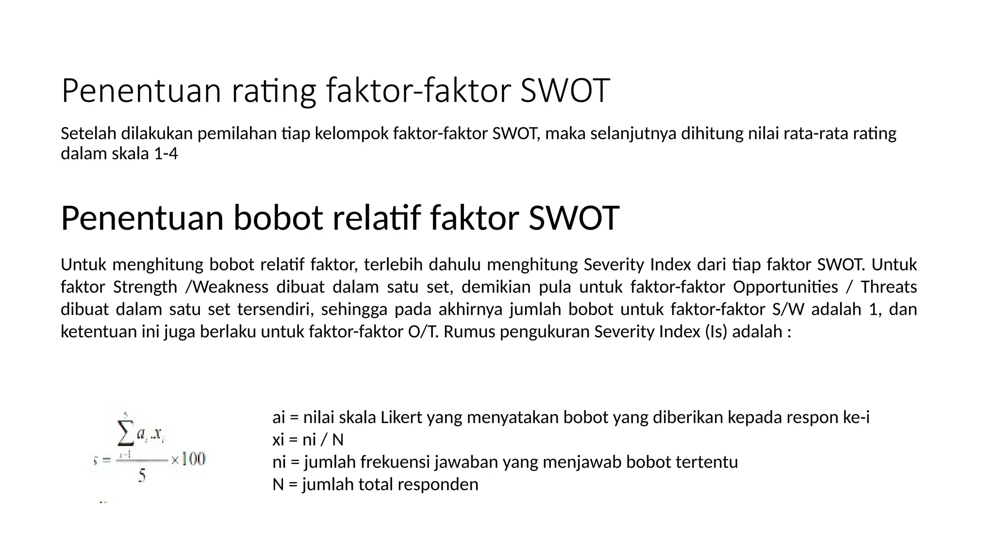 Matriks IFE (Internal Factor Evaluation) | PPTX