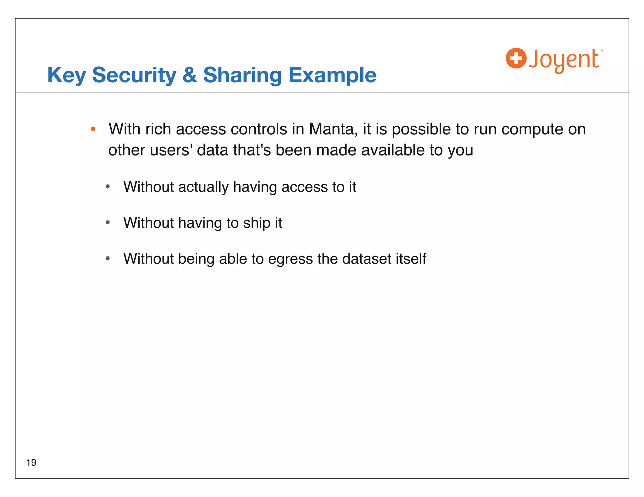 Intro to Joyent's Manta Object Storage Service | PDF | Cloud Computing ...