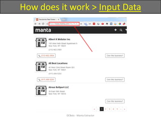 Manta extractor | PPT