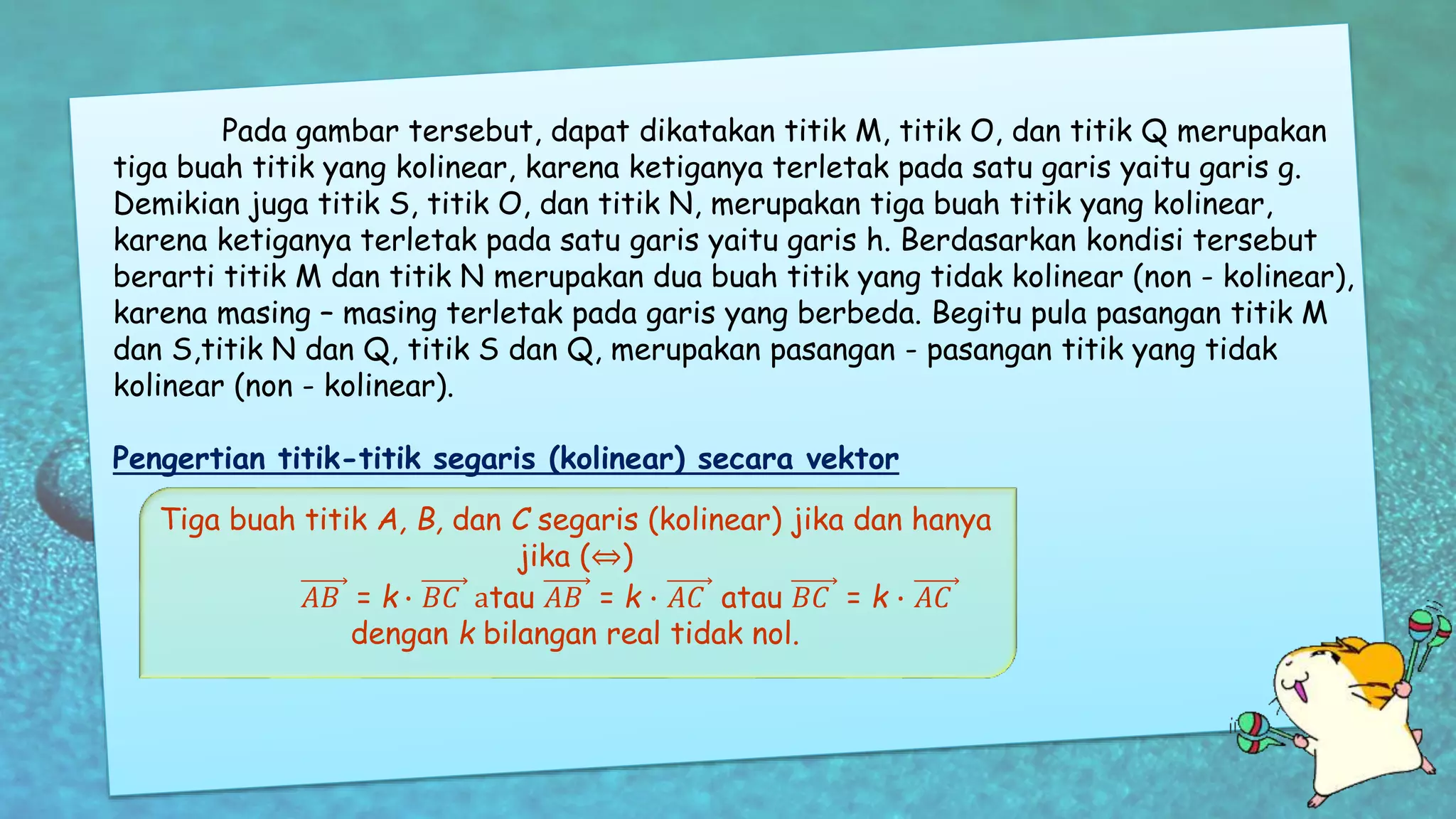 Vektor Matematika Peminatan | PPTX