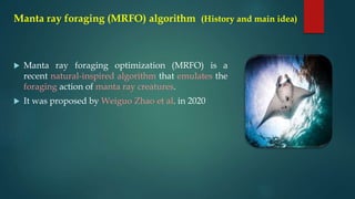 Manta Ray Optimization.pptx | Fishing Sports | Sports